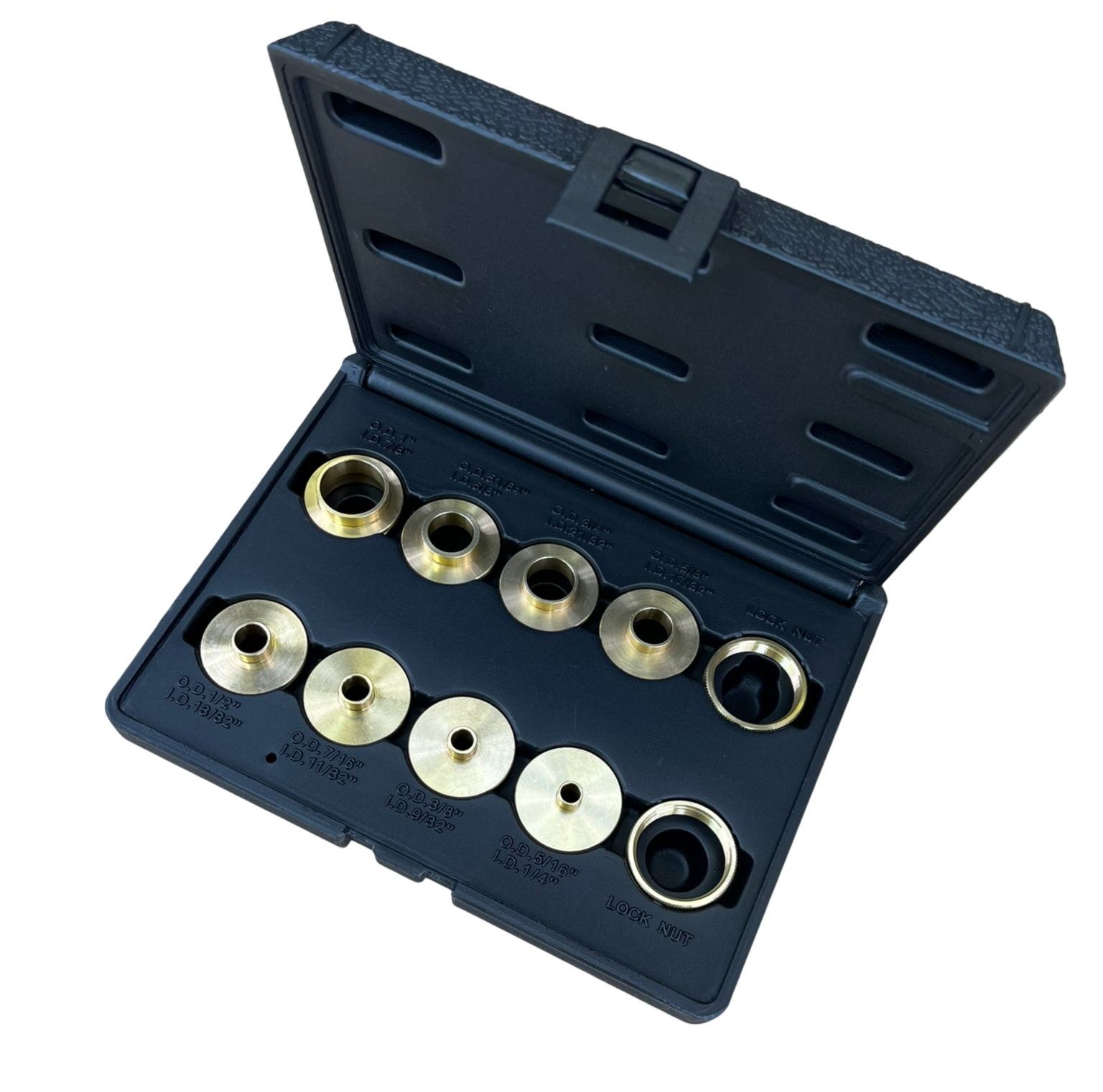 Router Guide Bushing Kit with 10 Piece Template Set - Woodhaven