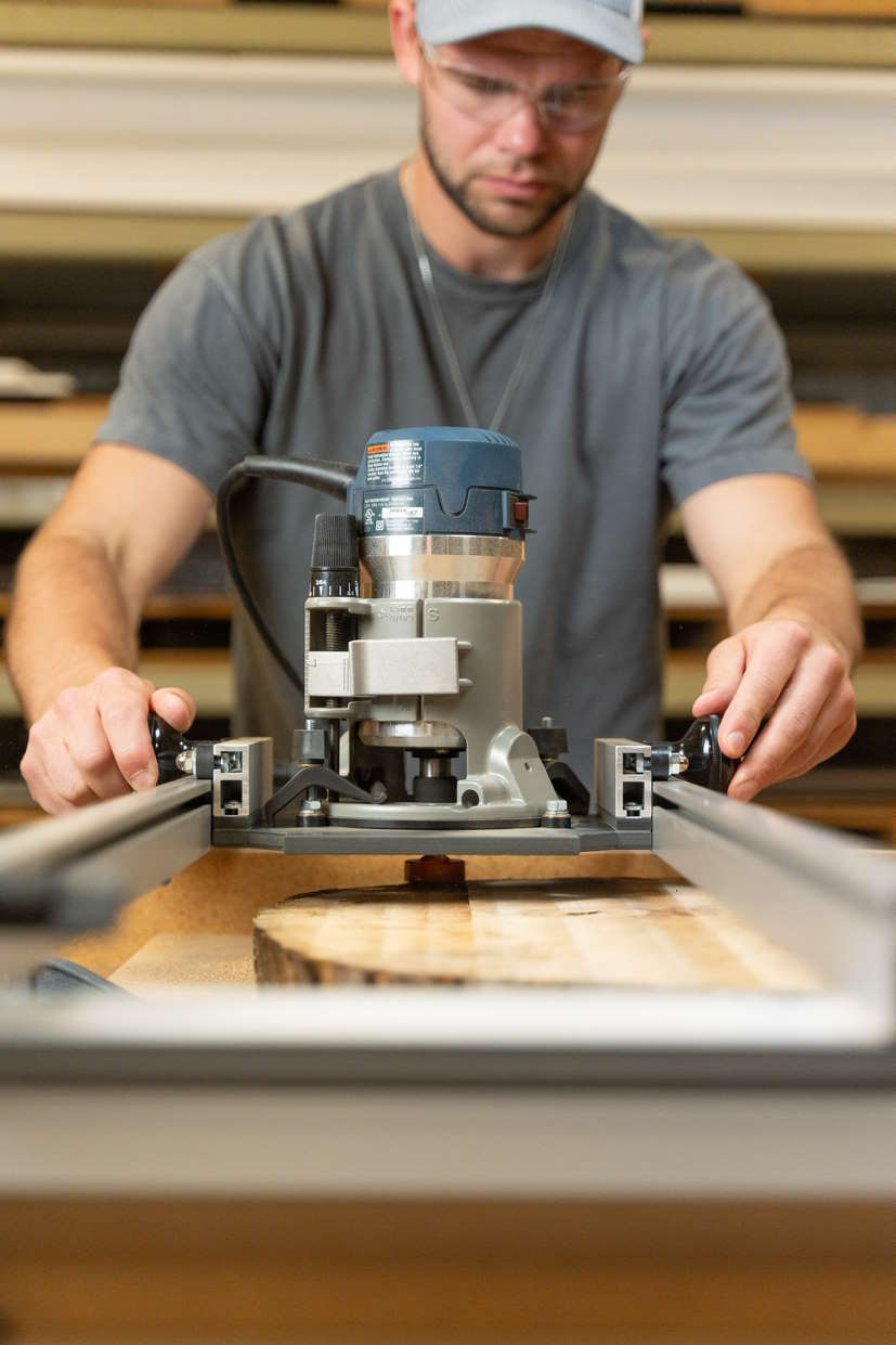 Compact Router Planing Sled Woodhaven - Woodhaven